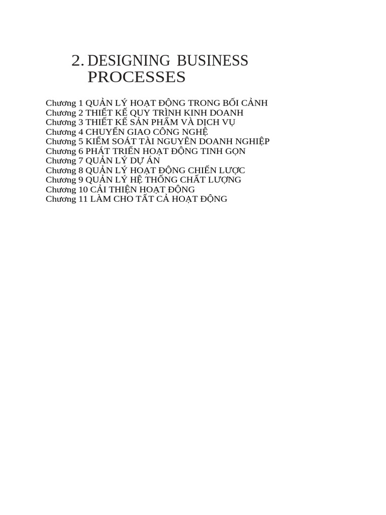 2 - Designing Business Processes | PDF