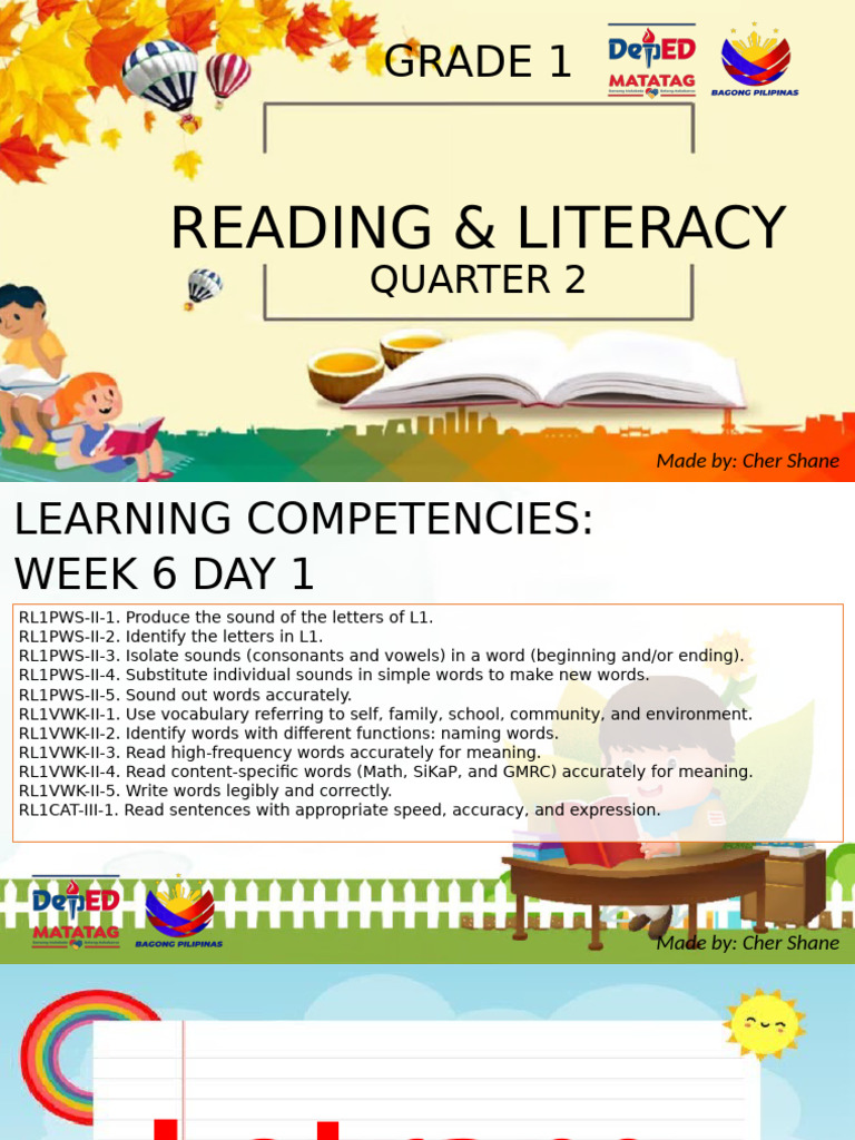 q2 All Subjects Week6 Day1 | PDF | Word | Linguistics