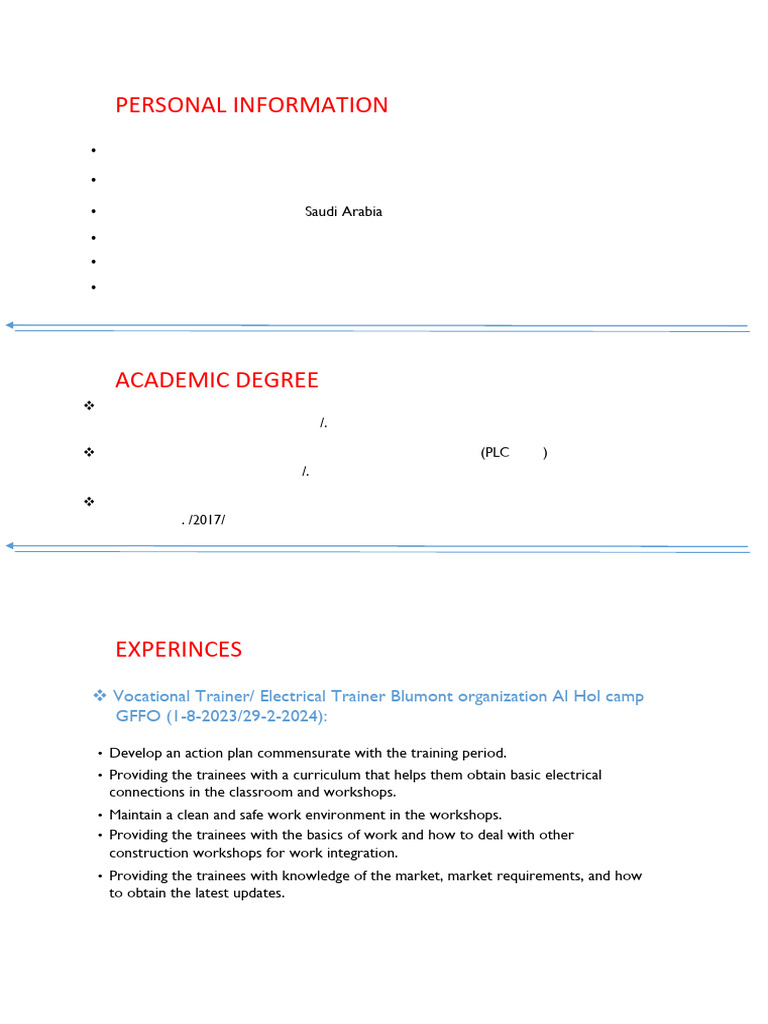 Hatem Al Yassin CV 22 | PDF