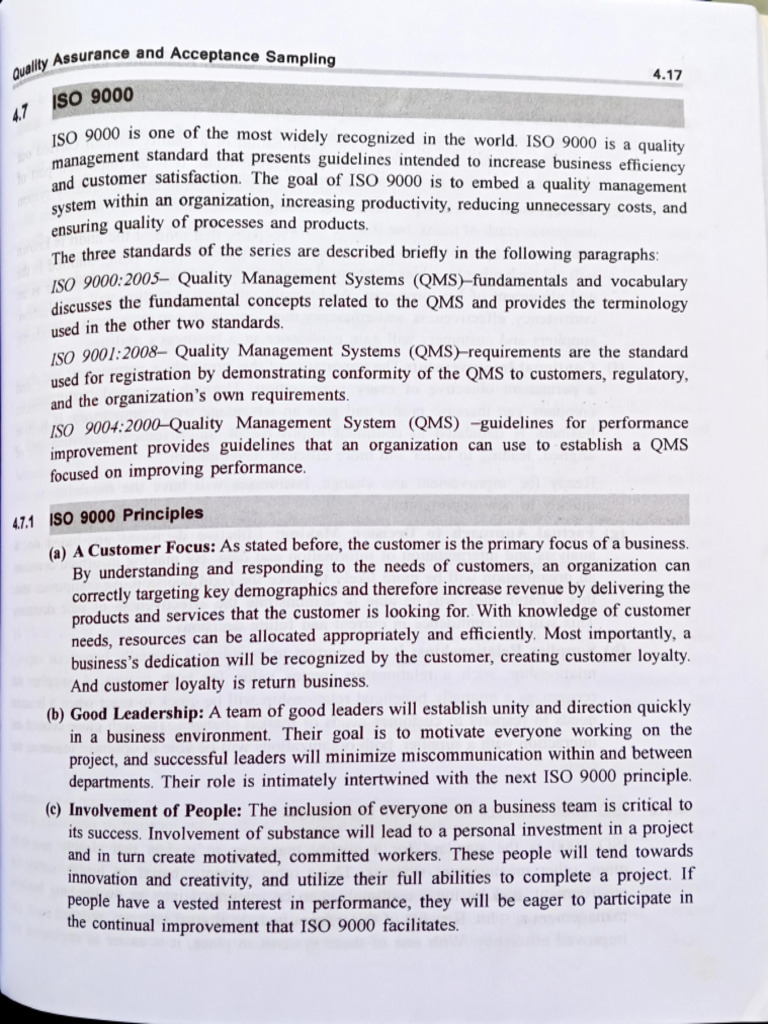 Quality Control | PDF