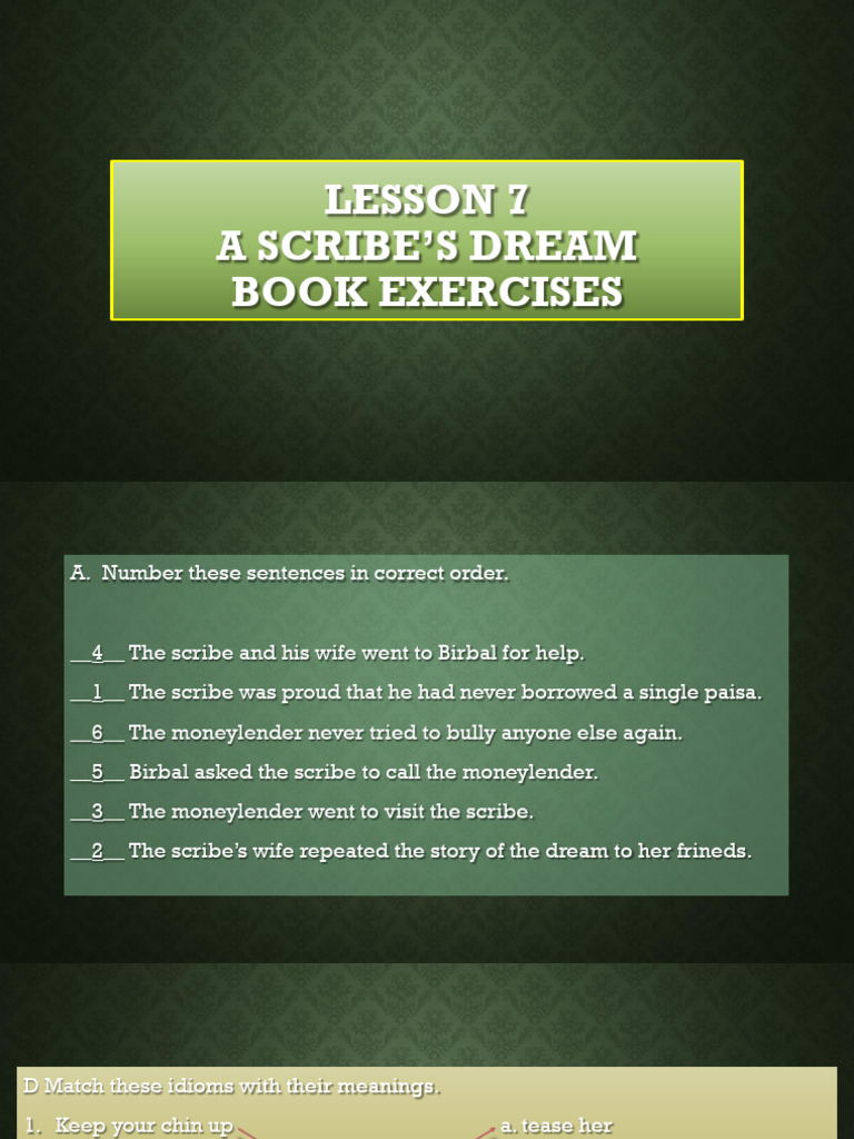 Book Ex. Chapter 7 UXEl1sT | PDF