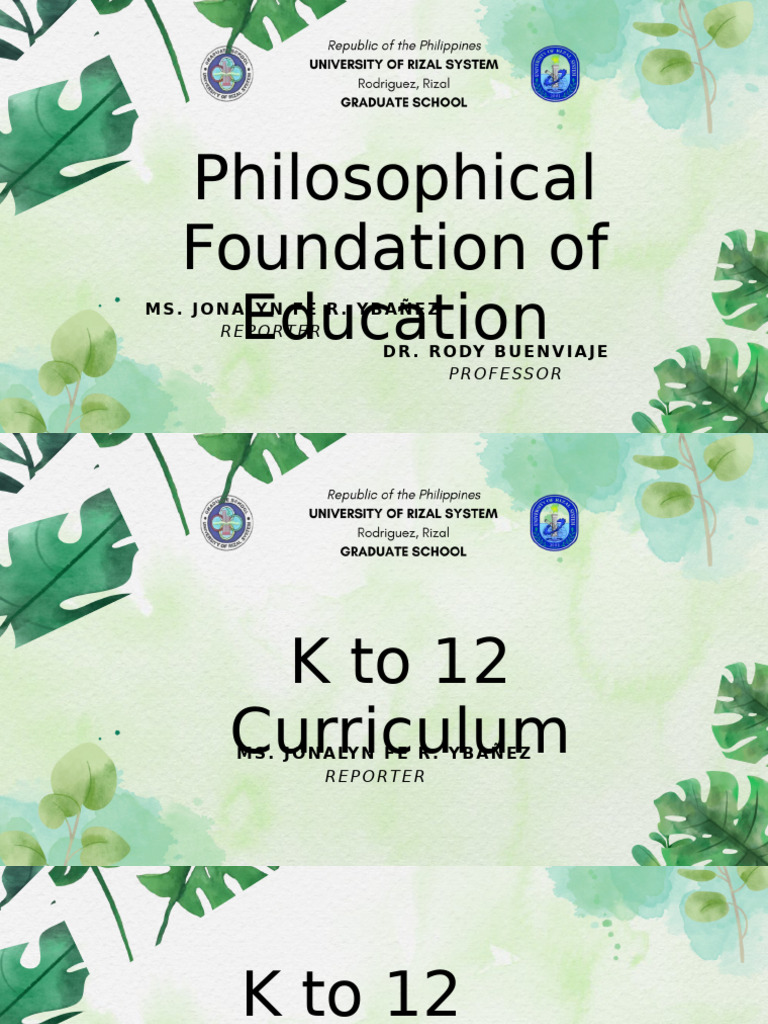 K to 12 Curriculum Overview in the Philippines | PDF | Curriculum ...