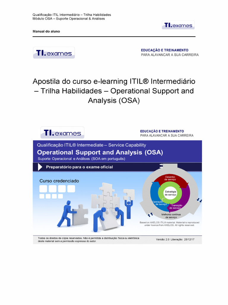 Apostila Itil Osa | PDF