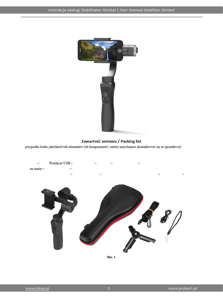 Gimbal Bg500 Pl Eng | PDF