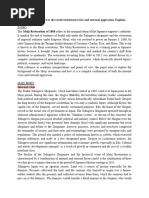Decline of the Tokugawa Shogunate | PDF | Shogun | Feudal Japan