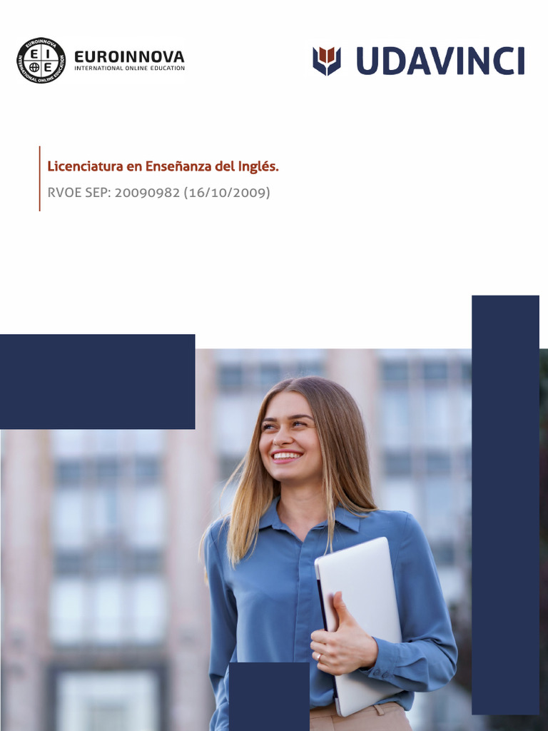 Licenciatura en Ensenanza Del Ingles Udavinci MX | PDF | Enseñando | Aprendizaje