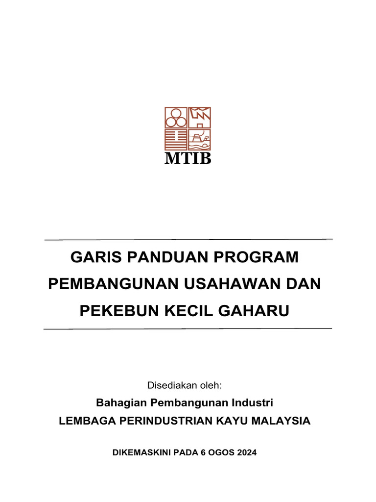 Rev 1 - GP Skim Insentif Inokulasi Approved by MPT On 6 Ogos 2024 | PDF