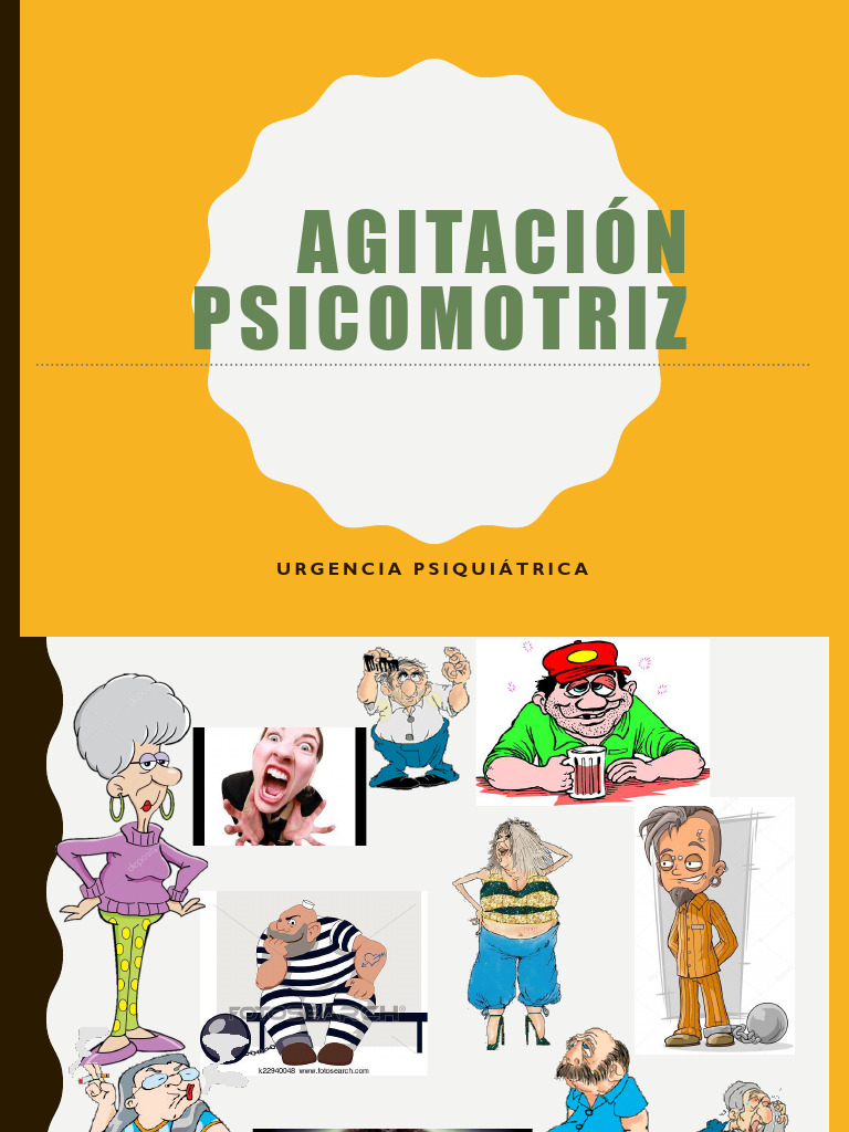 Manejo de Agitación Psicomotriz en Psiquiatría | PDF | Benzodiazepinas ...