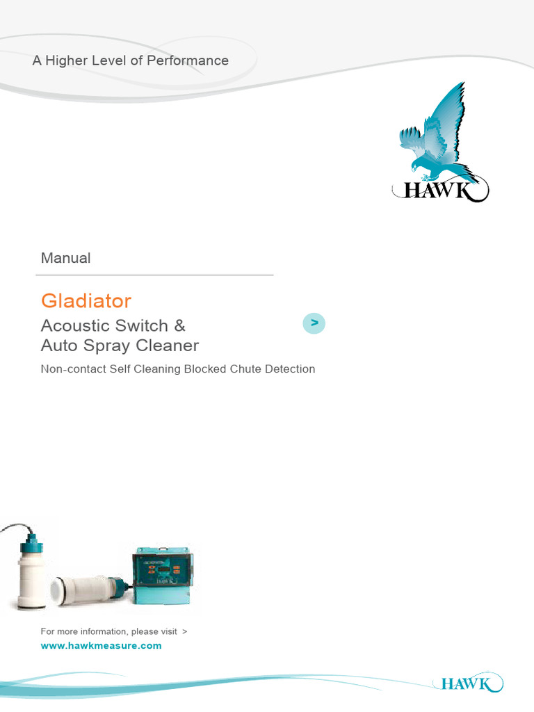 Hawk Gladiator Acoustic Switch Manual Zimco | PDF | Manufactured Goods ...