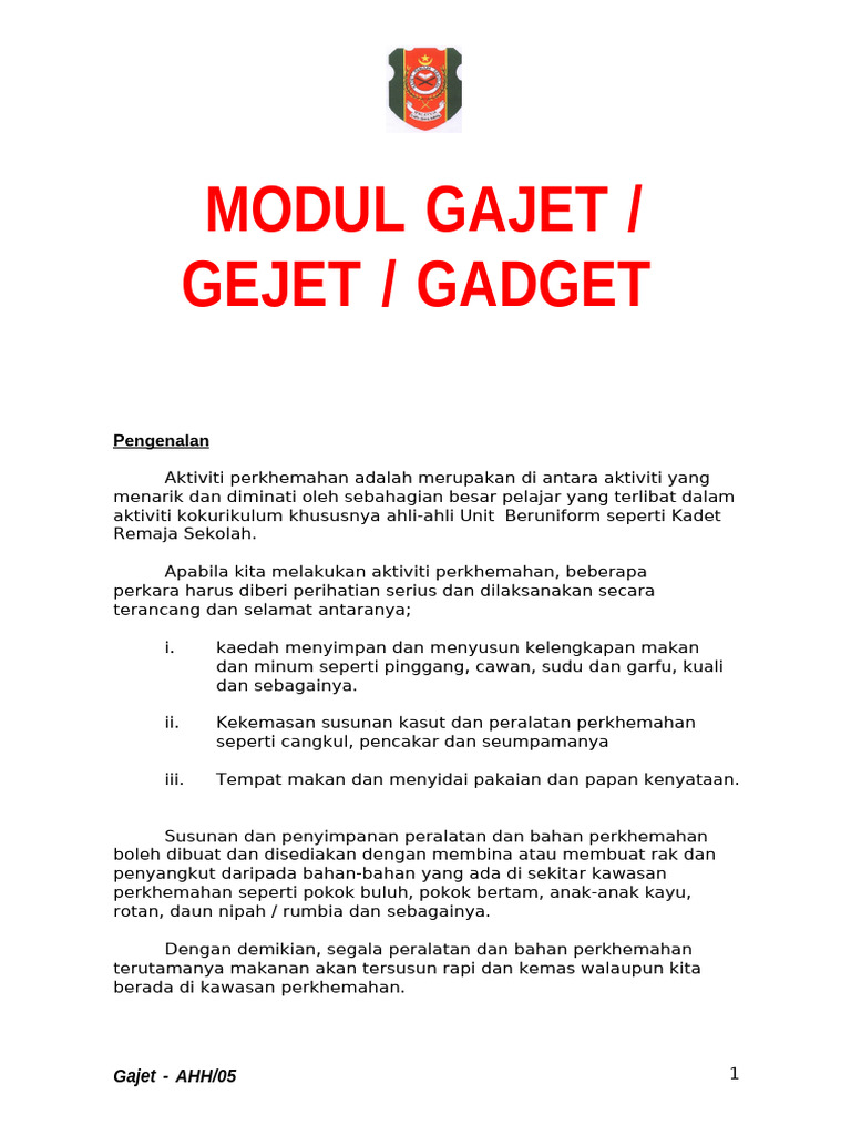 MODUL_GAJET_GEJET_GADGET (1) | PDF