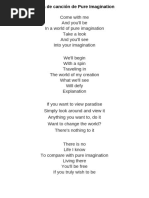 Pure Imagination Lyrics | PDF