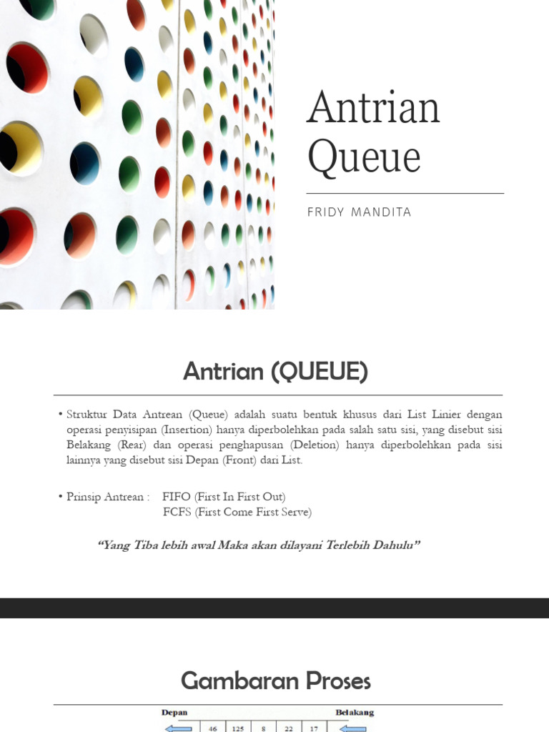 Struktur Data - Queue | PDF