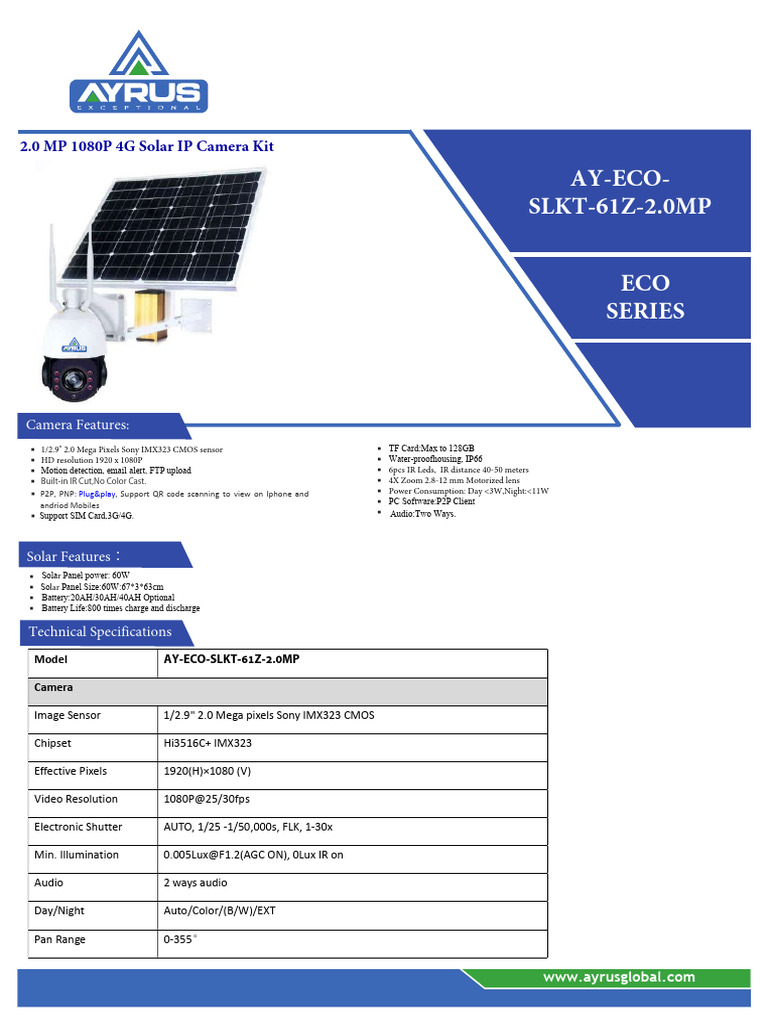 Ay Eco Slkt 61z 2.0mp | PDF | Digital Technology | Digital Photography