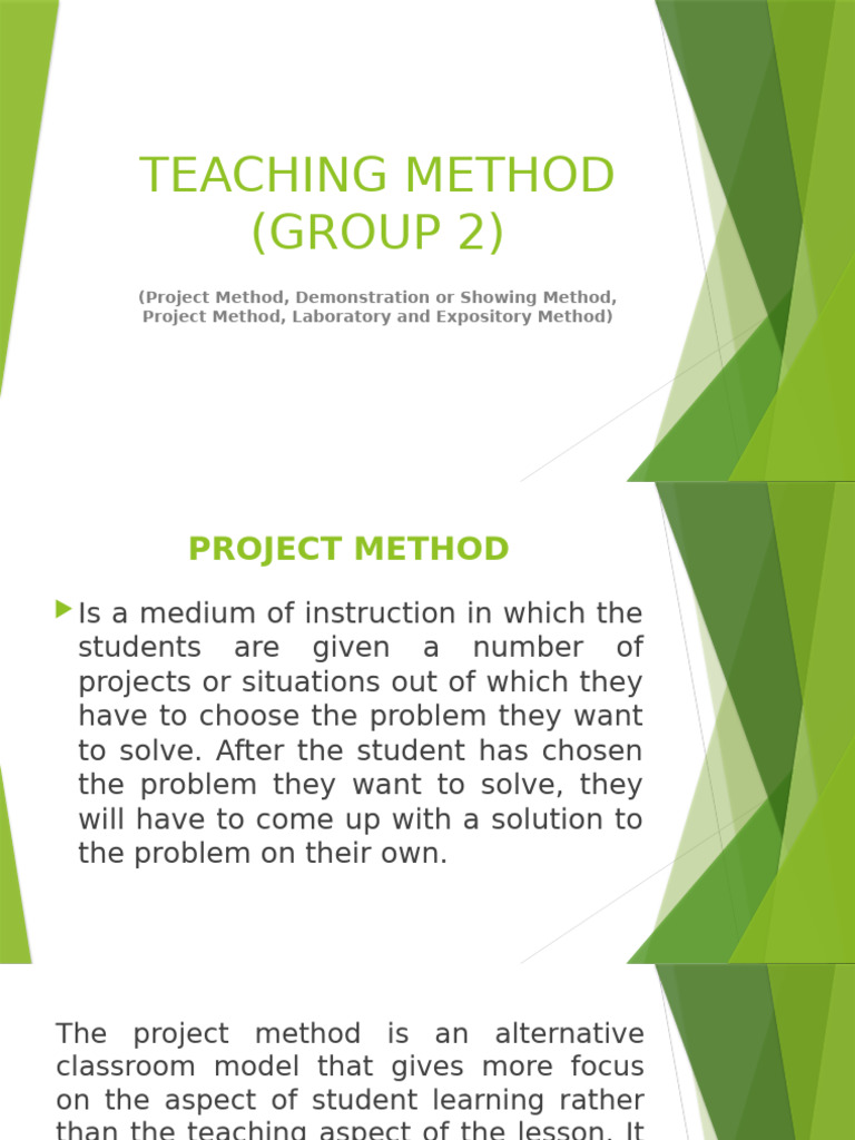 Methods of Teaching | PDF