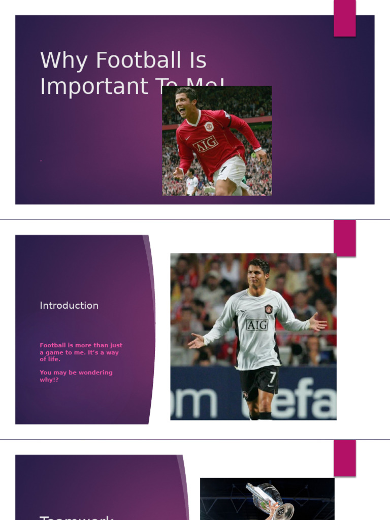 The Importance of Football in My Life | PDF