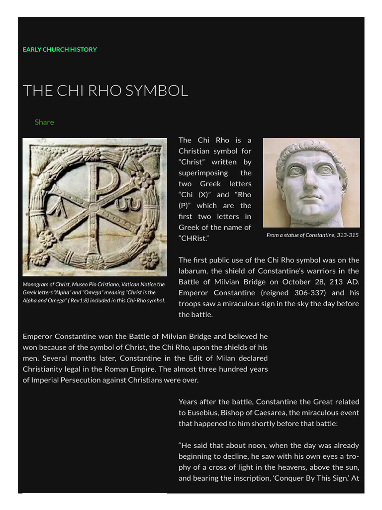 Chi_Rho_Symbol | PDF