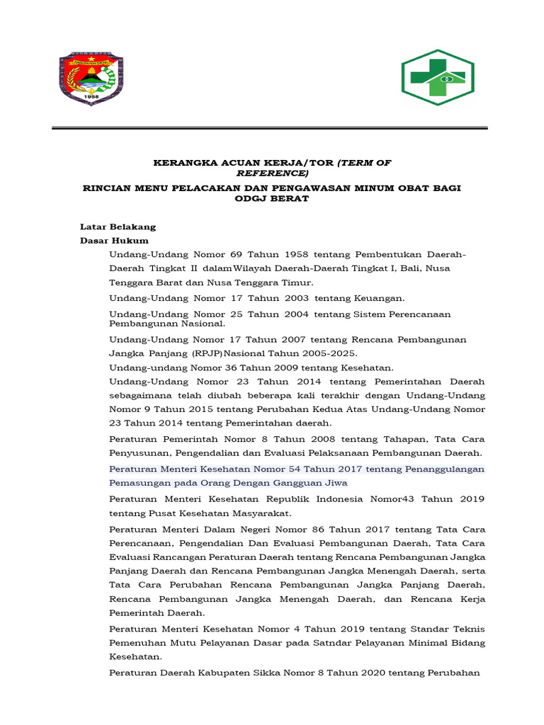 Pelacakan Obat untuk ODGJ Berat | PDF