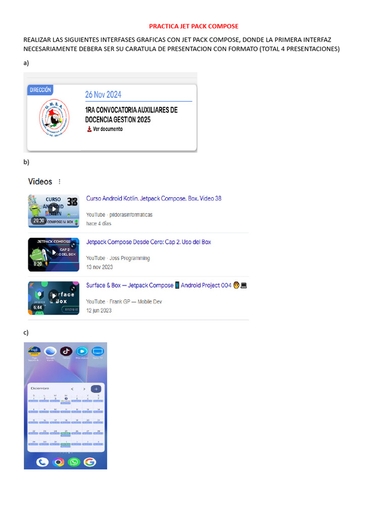 Practica Jet Pack Compose | PDF