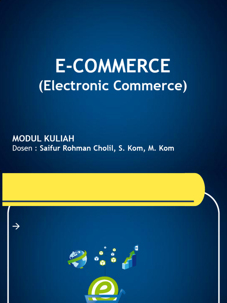 Modul Sim-E Commerce - Sistem Informasi Manajemen | PDF