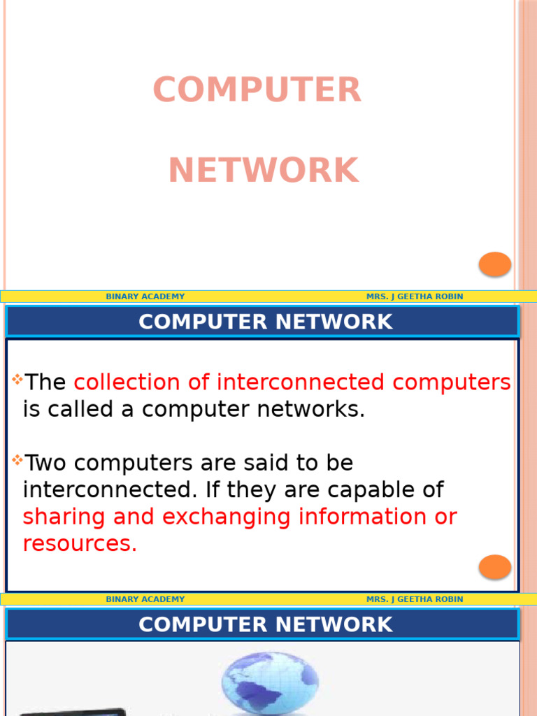 Computer Network | PDF | Transmission Medium | World Wide Web