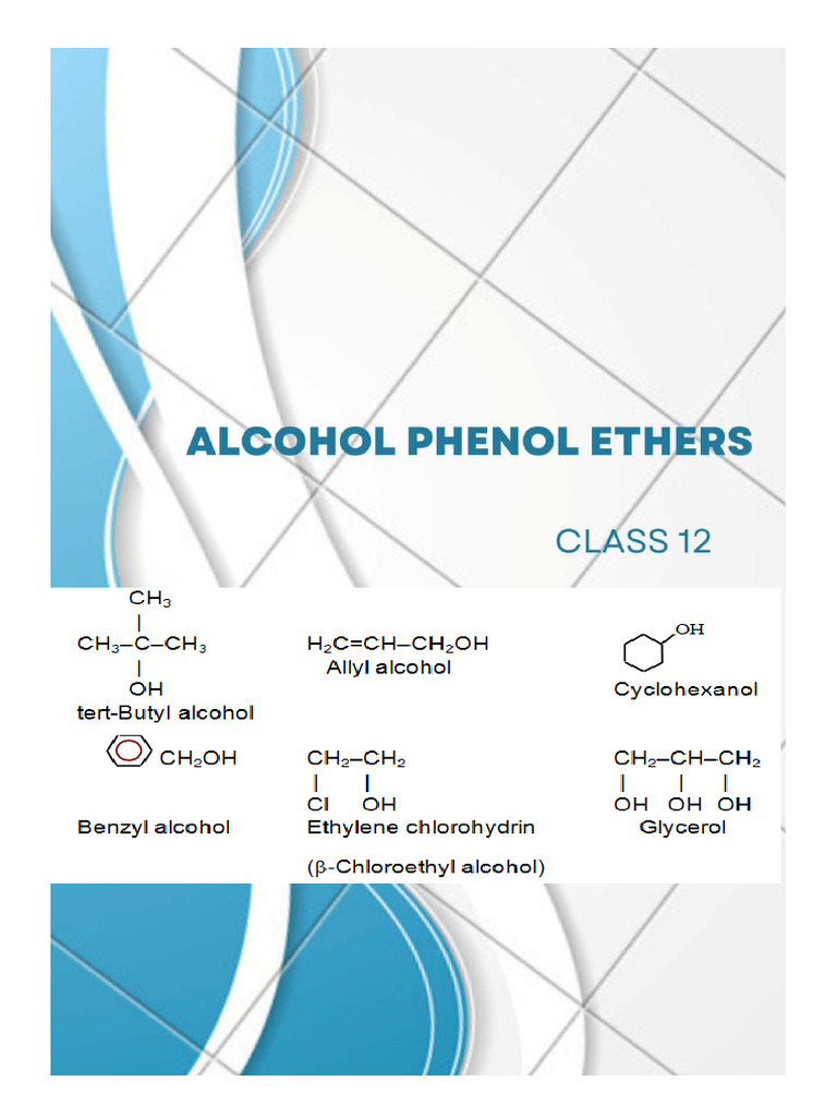 Alcohol Phenol and Ethers (1) | PDF