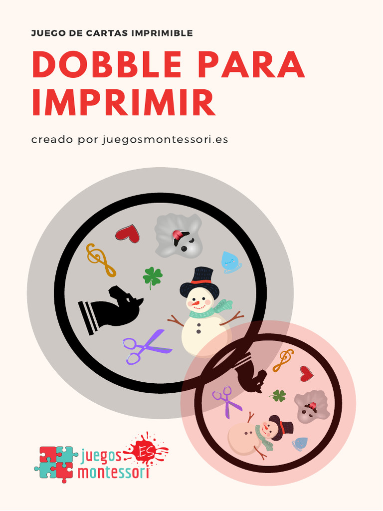 Juego Dobble Para Imprimir 1 | PDF