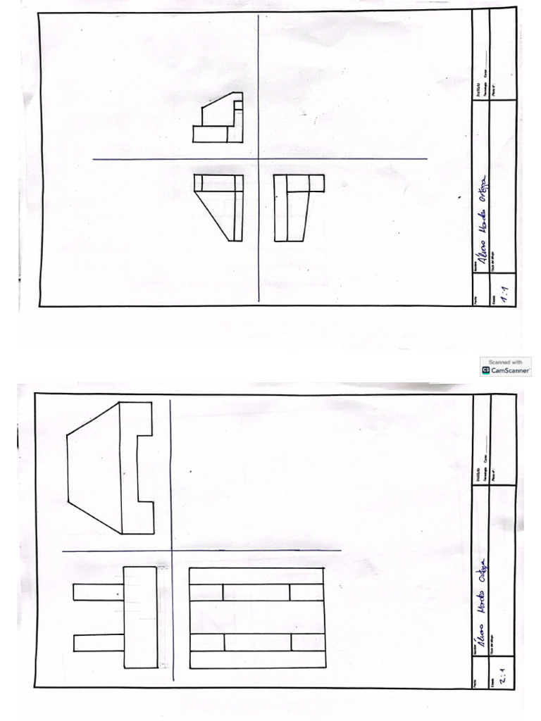 9 Dibujos Vistas | PDF