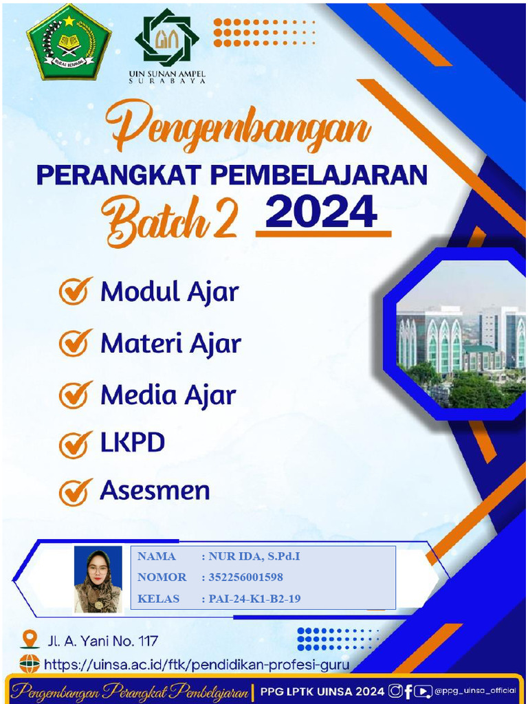 REVISI - MODUL AJAR 2 PJBL NUR IDA, S.Pd.I | PDF