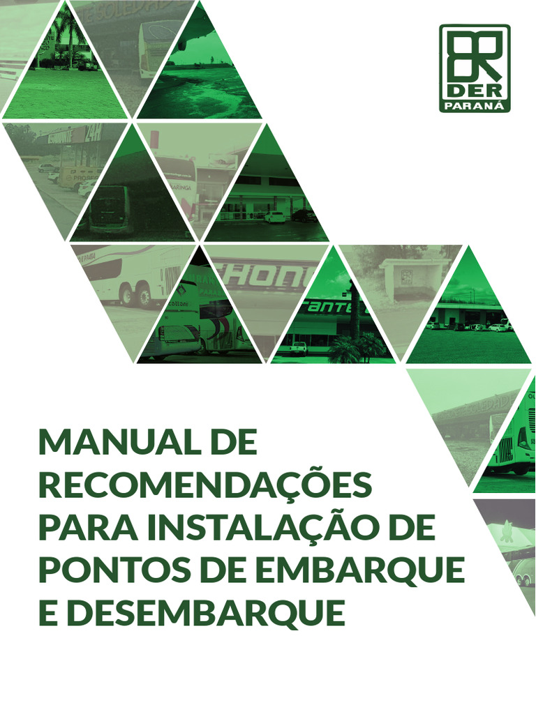 1 3 Manual Recomendacao Instalacao Ponto Embarque Desembarque | PDF | Acessibilidade | Rodovia ...