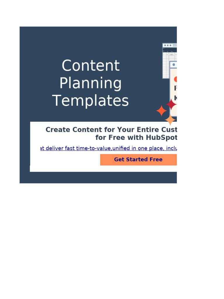 עותק של HubSpot's Product Marketing Kit_ Content Planning Templates ...