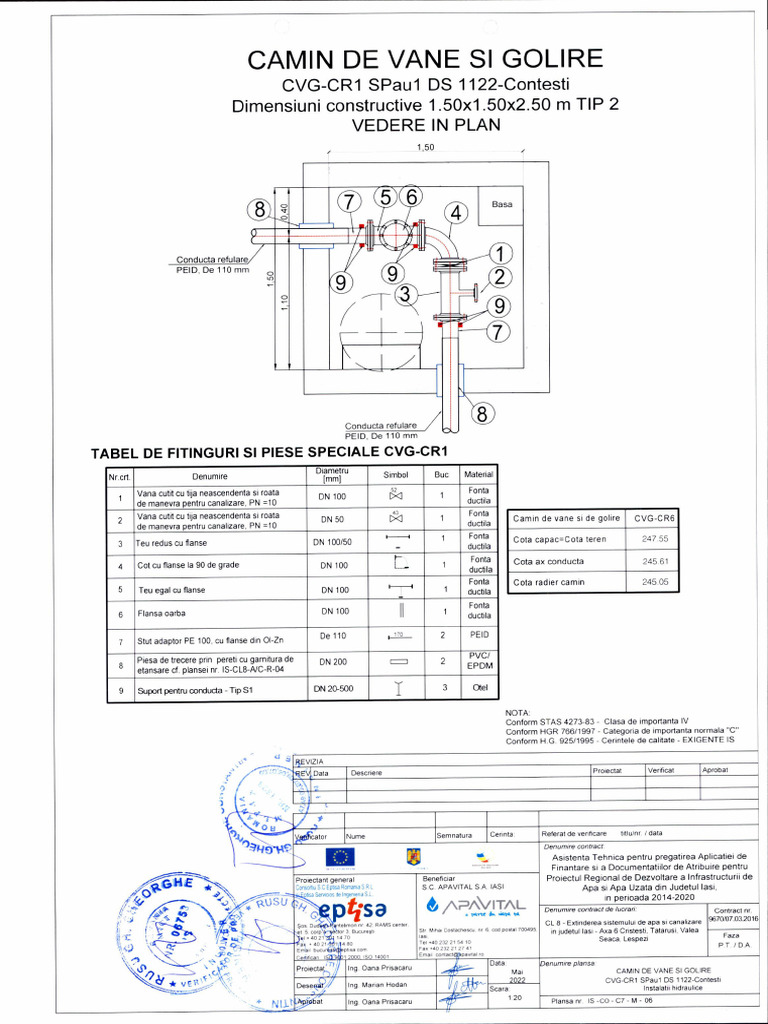 582 Refulare - Camin Vane IS-CO-C7-M-06 | PDF