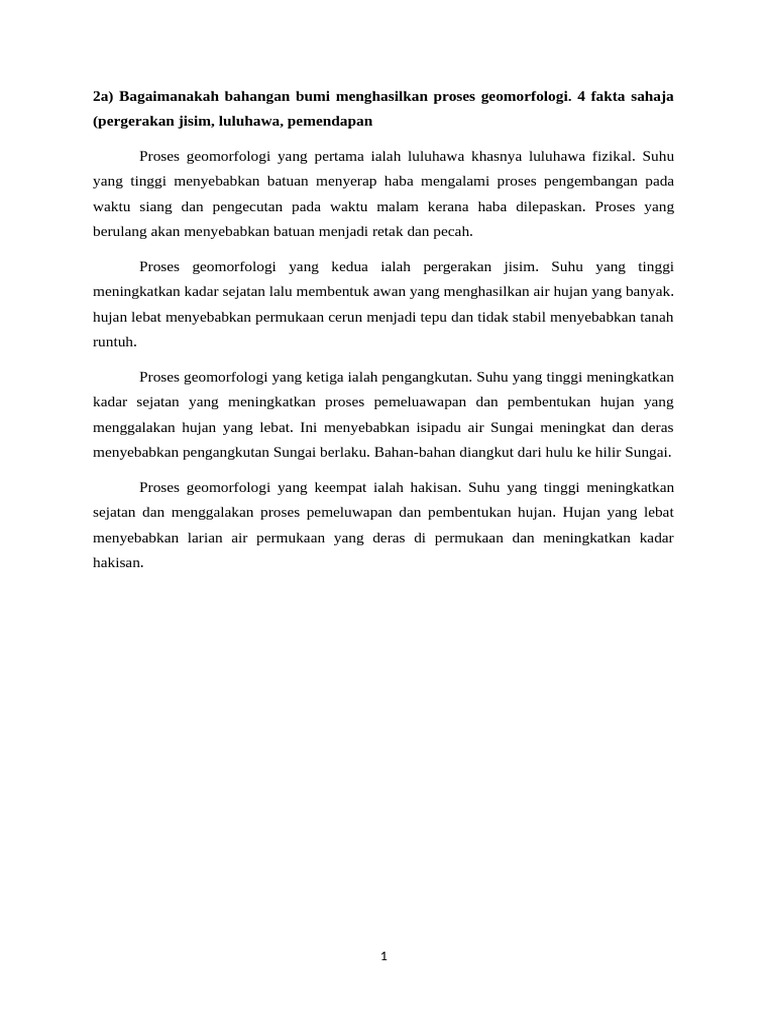 Pastyear Sem1 Geo | PDF