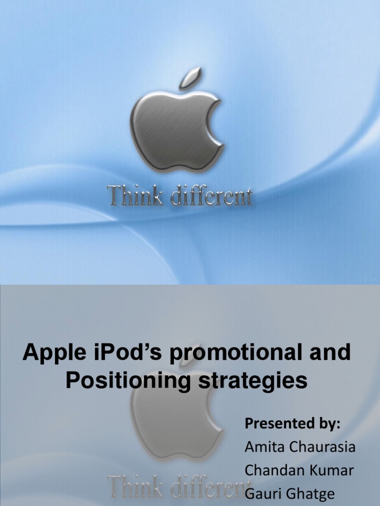 Apple Ipod Promotional Strategy | PDF | I Pod | Apple Inc.