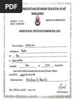 SSC Academic Transcript 2023 | PDF