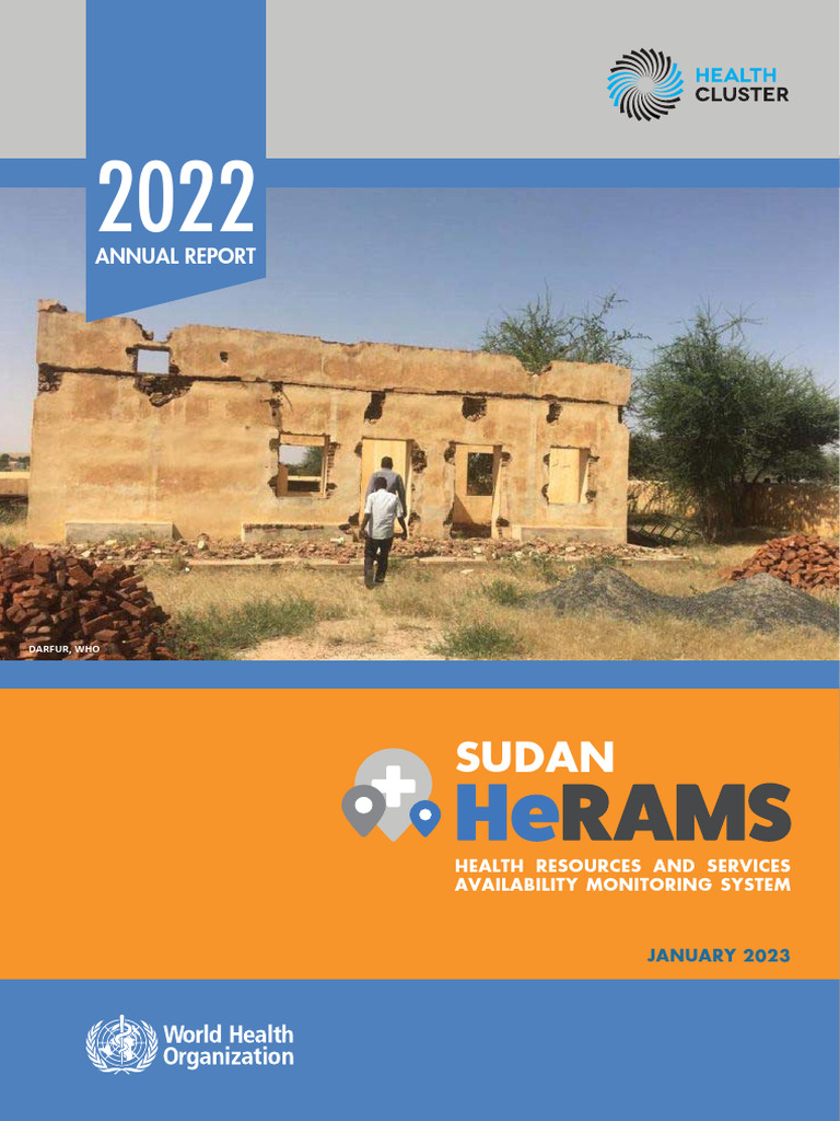 HeRAMS 2022 Report: Sudan Health Services | PDF | Sanitation | Health Care