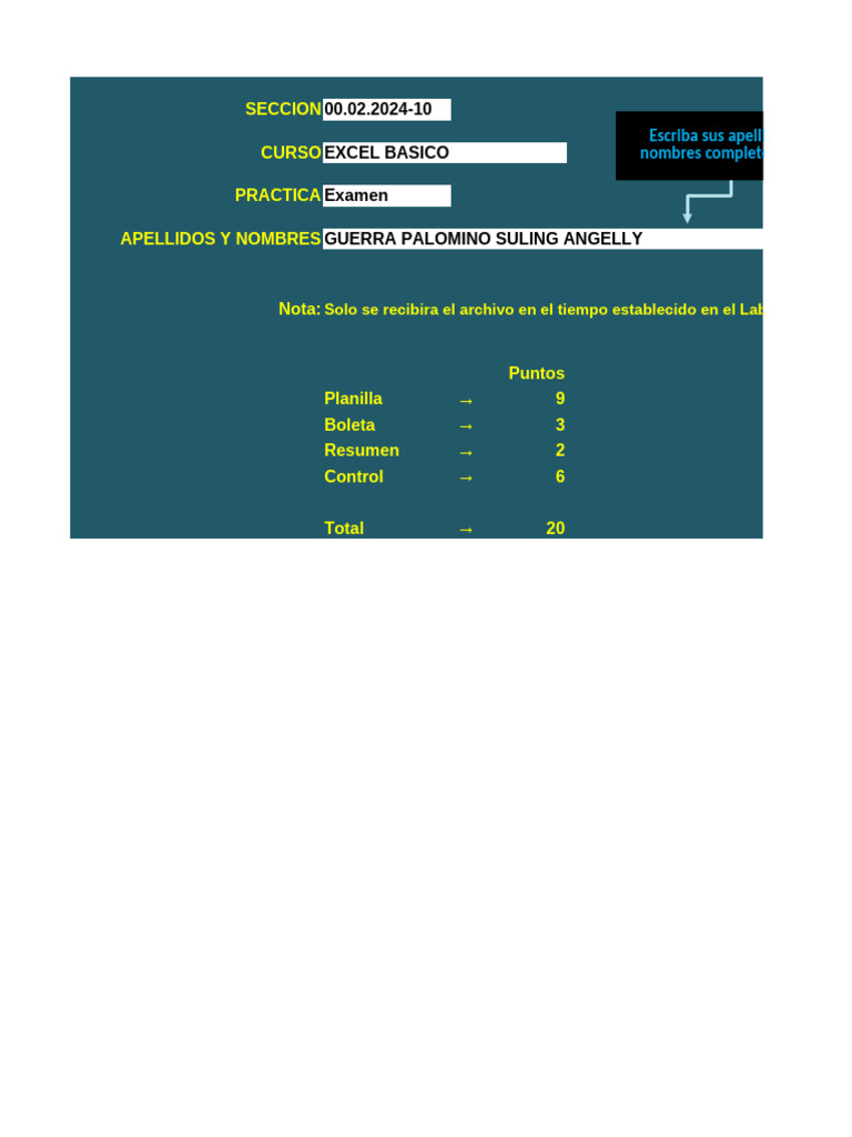 Examen Basico | PDF
