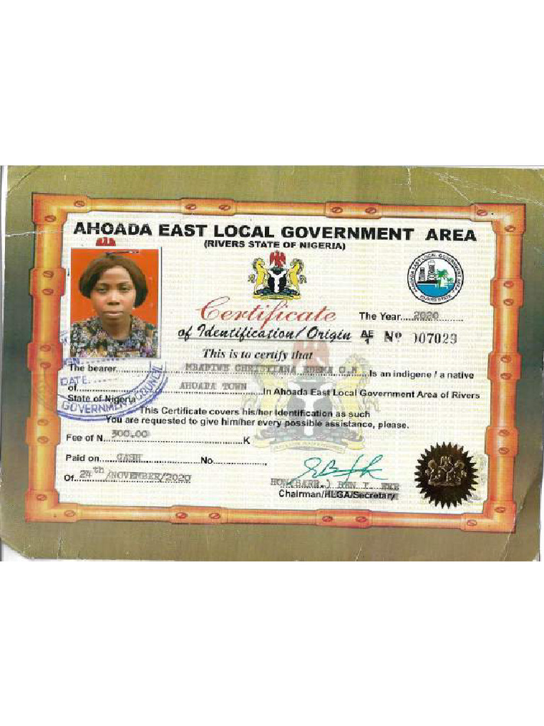 CHRISTIANA IDENTIFICATION - Compressed | PDF