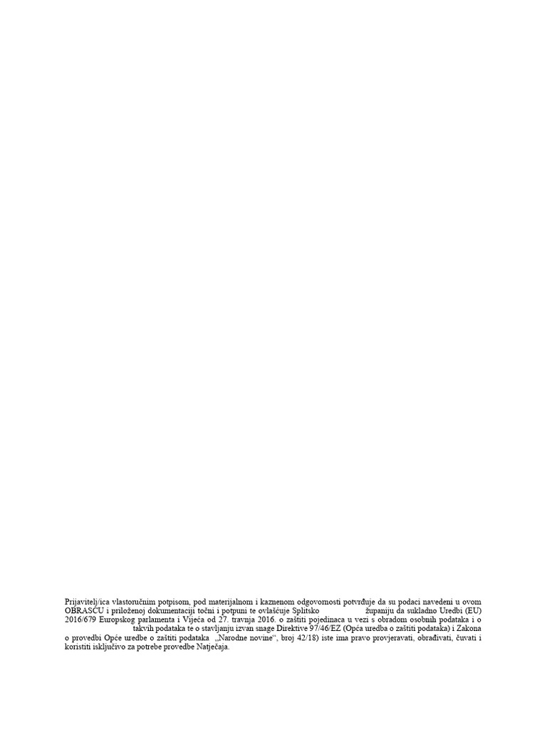 Obrazac 2 | PDF