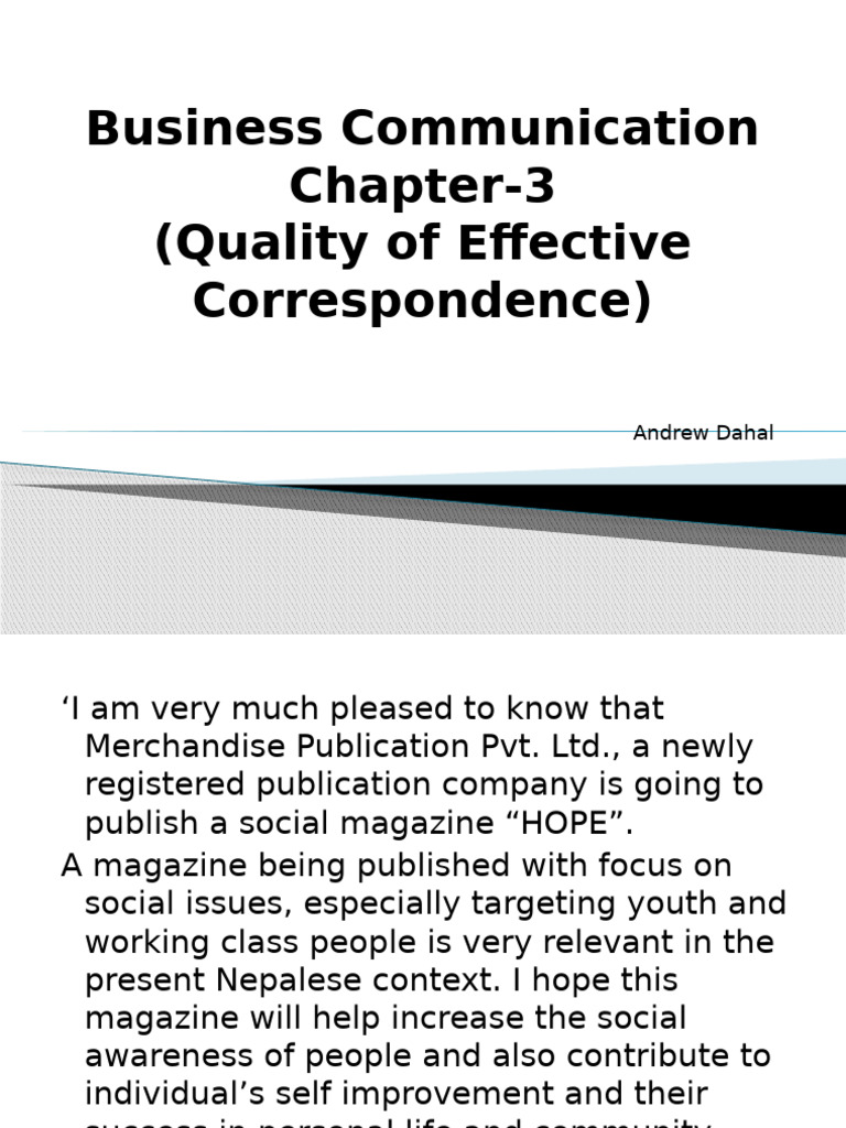 Effective Business Communication Tips | PDF