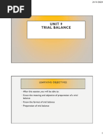 Trial Balance Questions Class11 | PDF