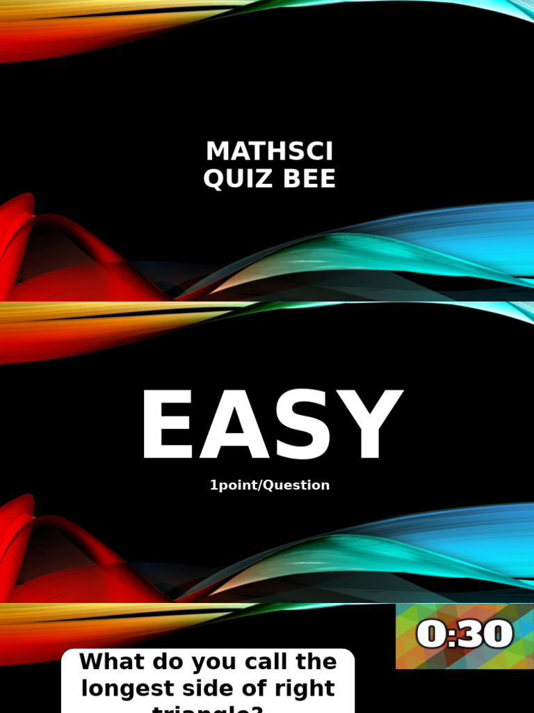 quiz bee final | PDF | Genetics | Color