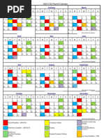 2024 Payroll Calendar Overview | PDF