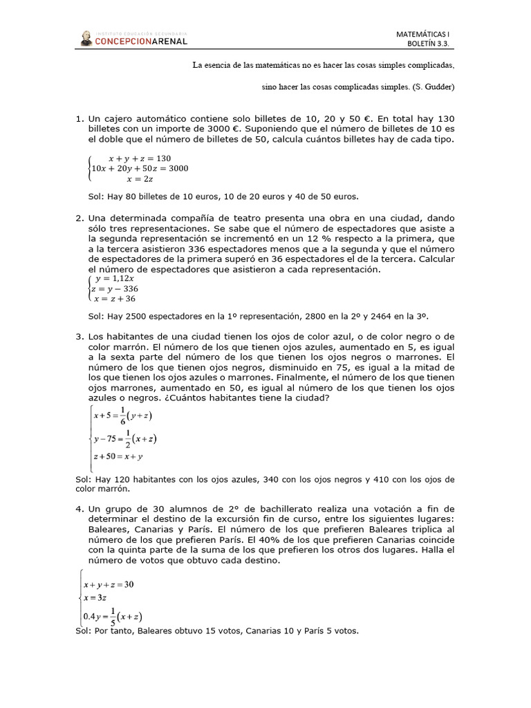 repaso problemas (2) | PDF