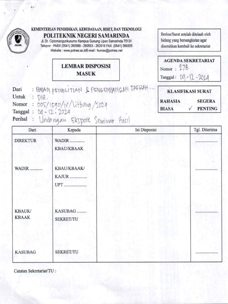 005-Undangan Ekspose Seminar Hasil | PDF