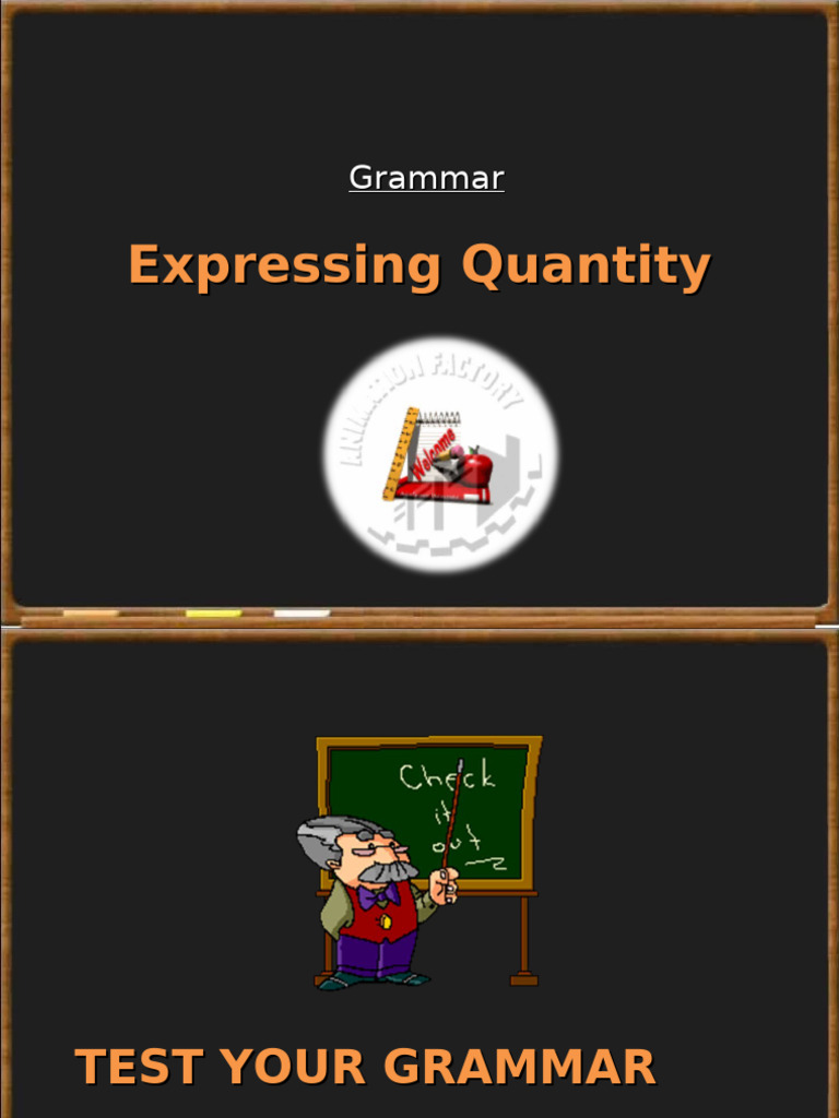 Grammar - Expressing Quantity | PDF | Noun | Linguistic Morphology