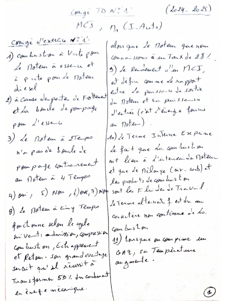 Corrigé-TD-N1-MCI | PDF