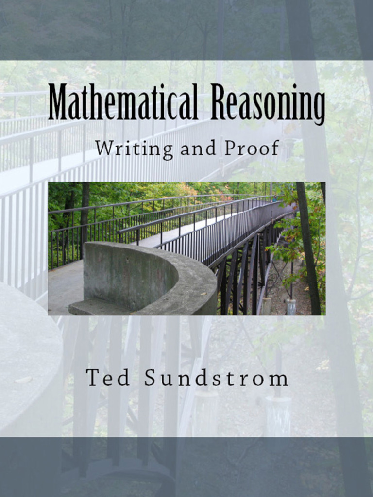 Mathematical Reasoning Writing and Proof | PDF | Numbers | Conjecture
