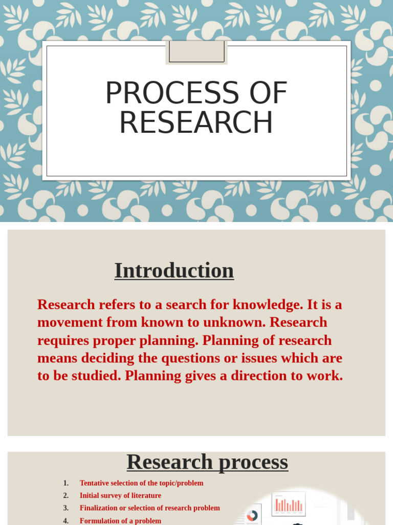 Research Process (Chapter 2) | PDF | Hypothesis | Inquiry