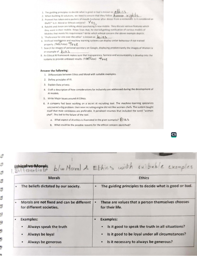 AI Ethics Notes | PDF