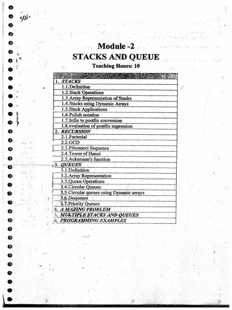 Stacks and Queues | PDF